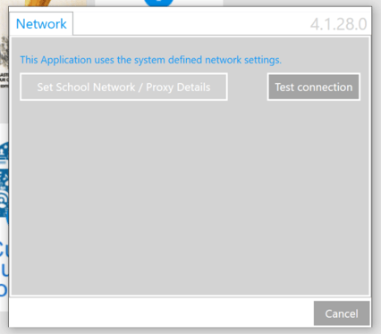 How to configure your schools proxy settings